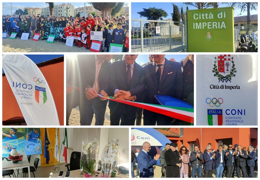 Il cuore dello sport batte alla Lagorio di Imperia, ecco la nuova sede ...